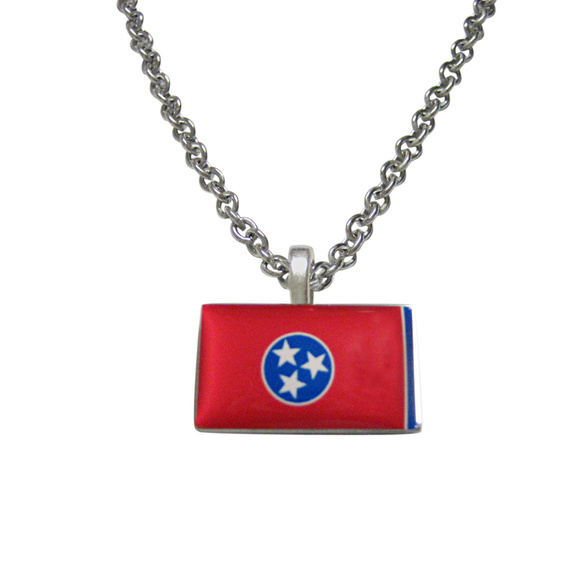 Kiola Designs | Jewelry | Tennessee State Flag Necklace | Poshmark